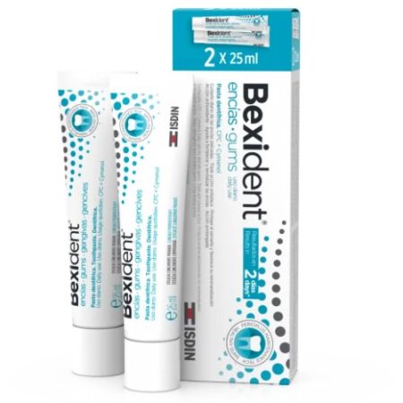 Bexident Encias Pasta Dental Duplo 2x25ml - Farmacia en Casa Online