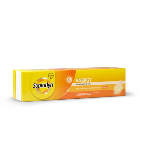 Supradyn activo formula mejorada 15 comp efervescentes - Farmacia en ...