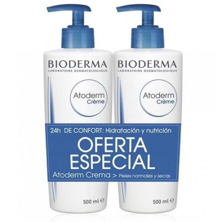 Bioderma Atoderm Crema con Dispensador Duplo 2x500ml - Farmacia en Casa ...